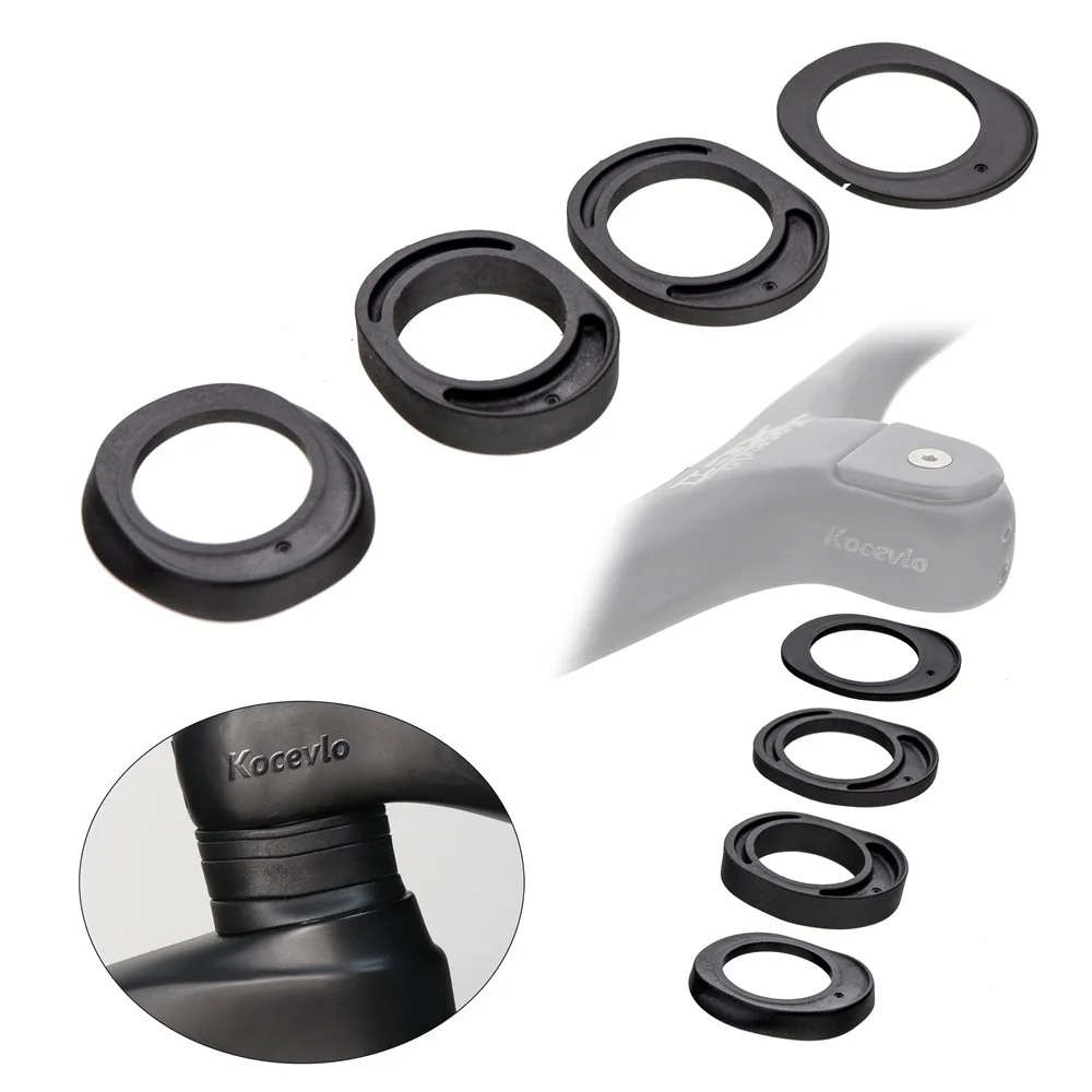 4pcs-Aerodynamic-Bicycle-Spacer-Headset-Road-MTB-Bike-Intergrated-Aero ...