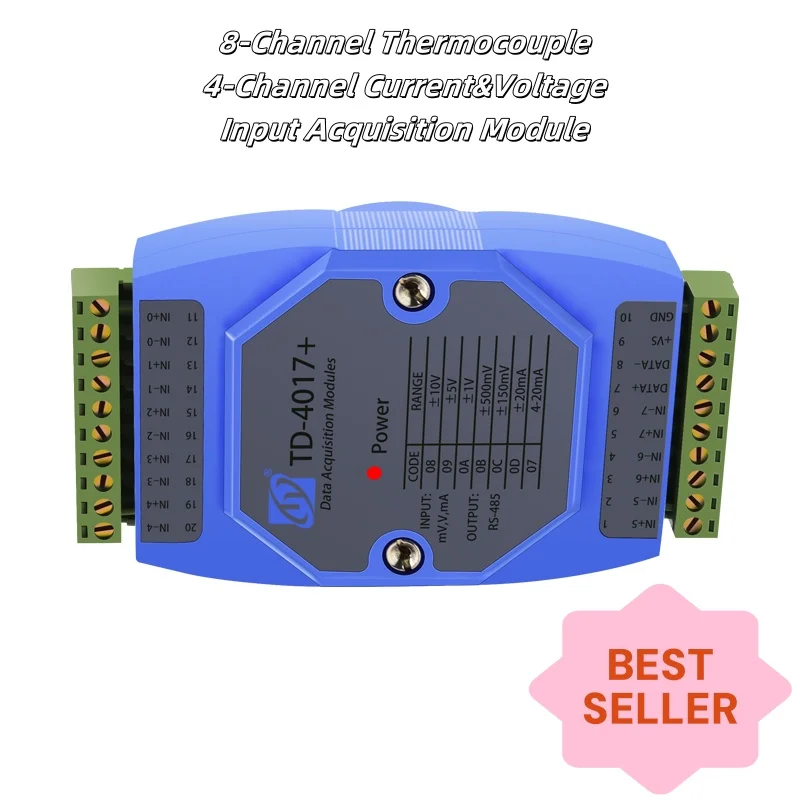 8-Channel Analog Input Acquisition Module with Overvoltage Protection ...