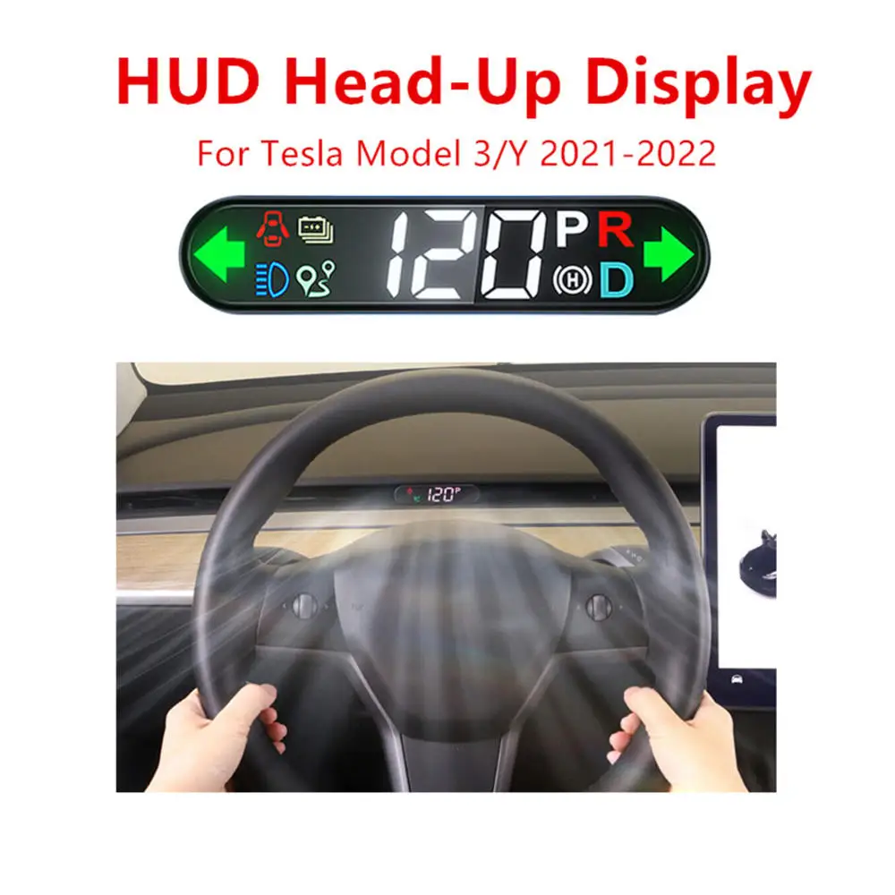 HUD-Head-Up-Display-For-Tesla-Model-3-Model-Y-Dedicated-Electronics ...