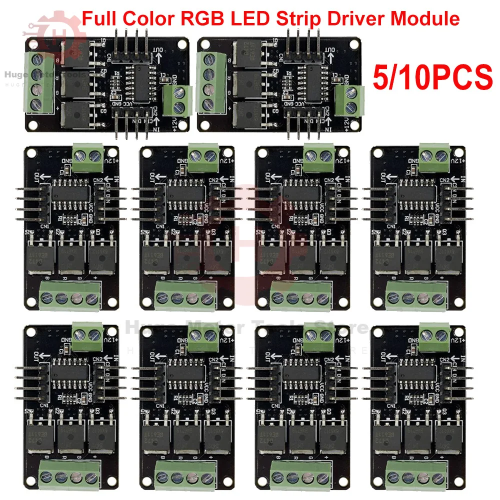 5/10PCS Full Color RGB LED Driver Shield for Arduino UNO R3 STM32 AVR ...