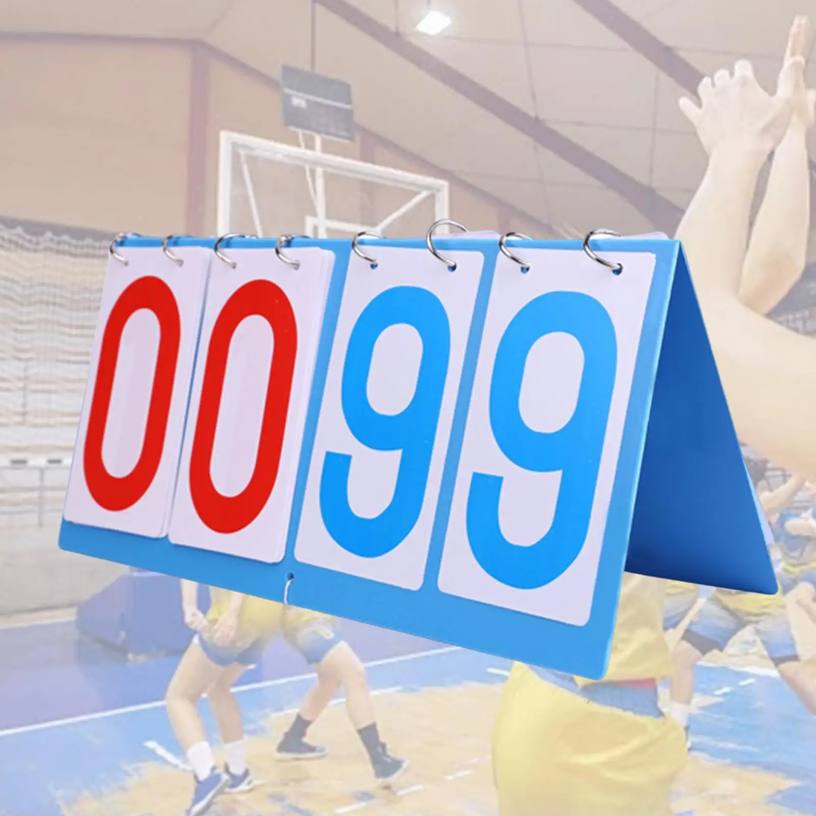 4-digits-Portable-Table-Top-Scoreboard-Folding-Sport-Scoreboard-Multi ...