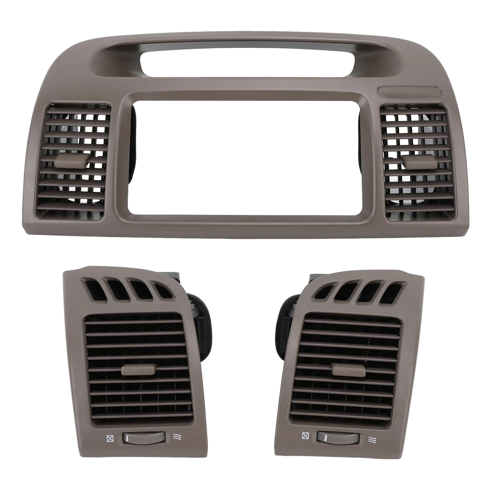 Front Center Dash AC Vents Radio Trim Bezel Air Conditioning Outlet ...