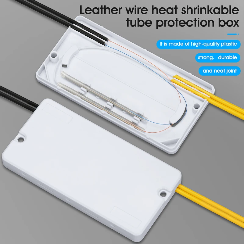 10pcs-Drop-cable-protection-box-Optical-fiber-Protection-box-heat ...