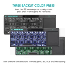 Rii K18Plus/K18S 2.4G Wireless Keyboard with Touchpad Mouse Number ...