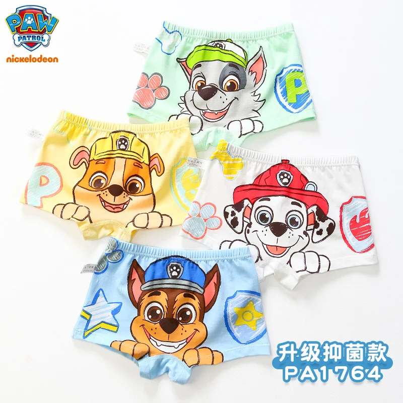 Lote de 4 bóxers de algodón 100 % auténticos de Paw Patrol ropa ...