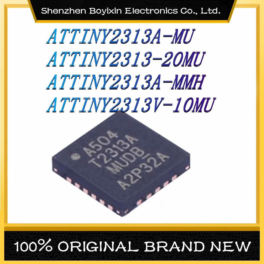 1pcs/lote Attiny2313a-mu Package Qfn20 Microcontroller Mcu Original ...