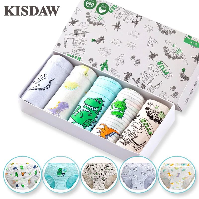 5-Pcs-Box-Kids-Underwear-For-Boy-Soft-Cotton-Boys-Briefs-Knickers ...
