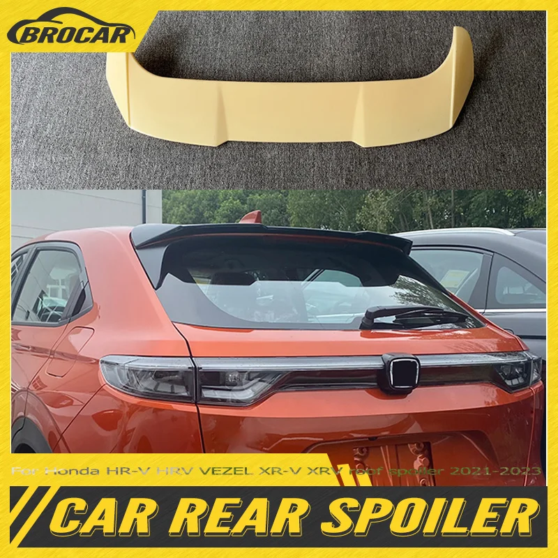For-Honda-HR-V-HRV-VEZEL-XR-V-XRV-roof-spoiler-2021-2023-ABS-material ...