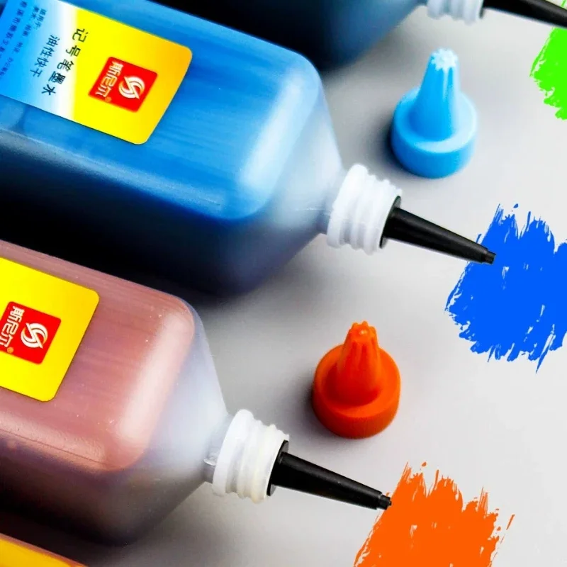 200ml-Sharpie-Ink-Colour-Oil-based-Marker-Poster-Marker-Refill-Liquid ...