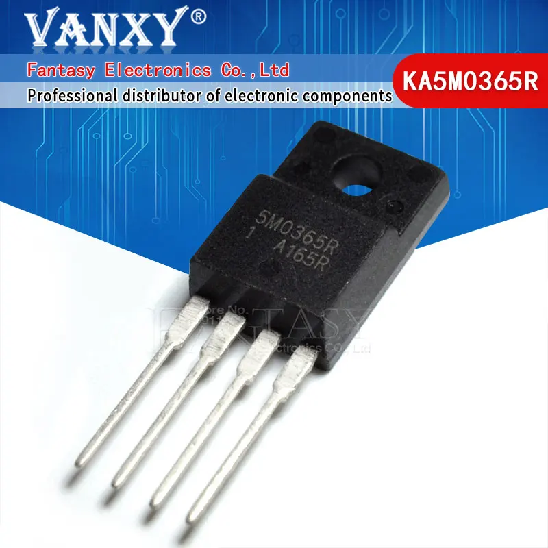 5PCS-KA5M0365R-TO-220F-KA5M0365-TO220F-4-5M365R-5M0365R-KA5M0380R ...