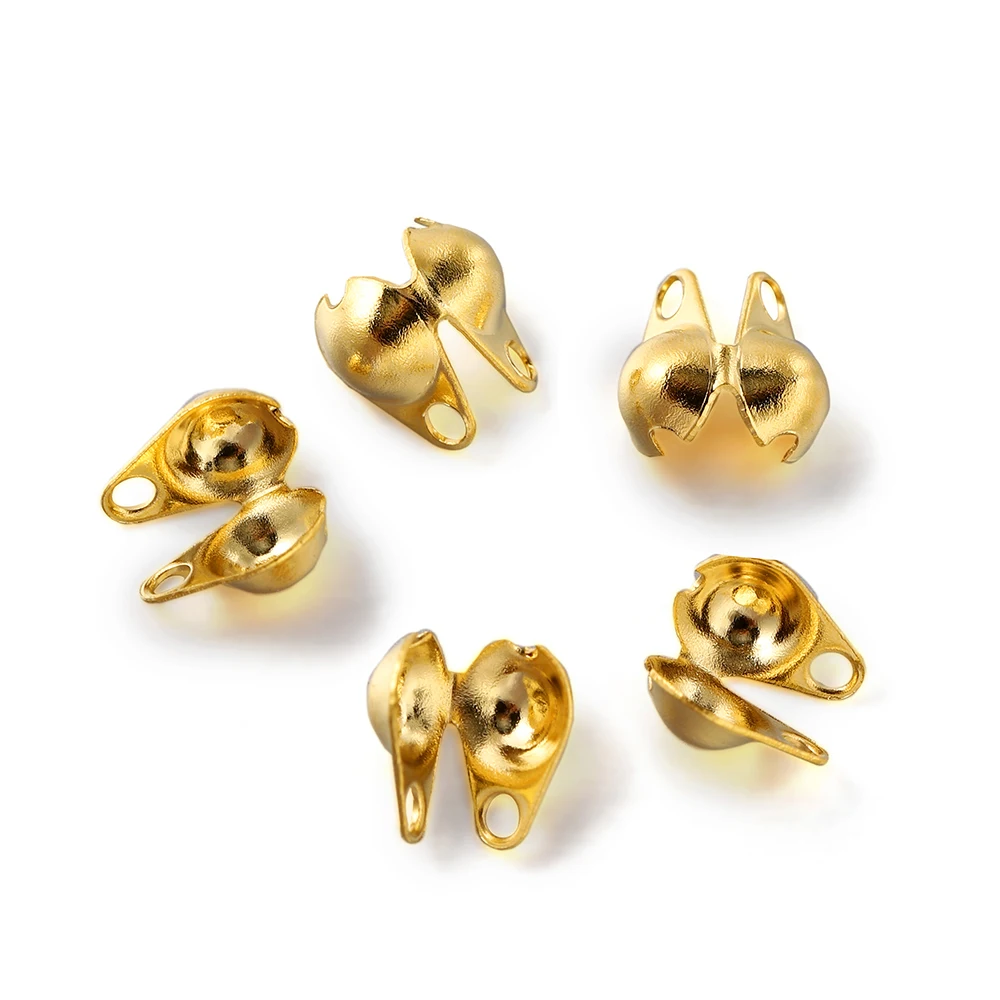 Stainless Steel Crimp End Bead Tips | Covers Stainless Steel Knots ...