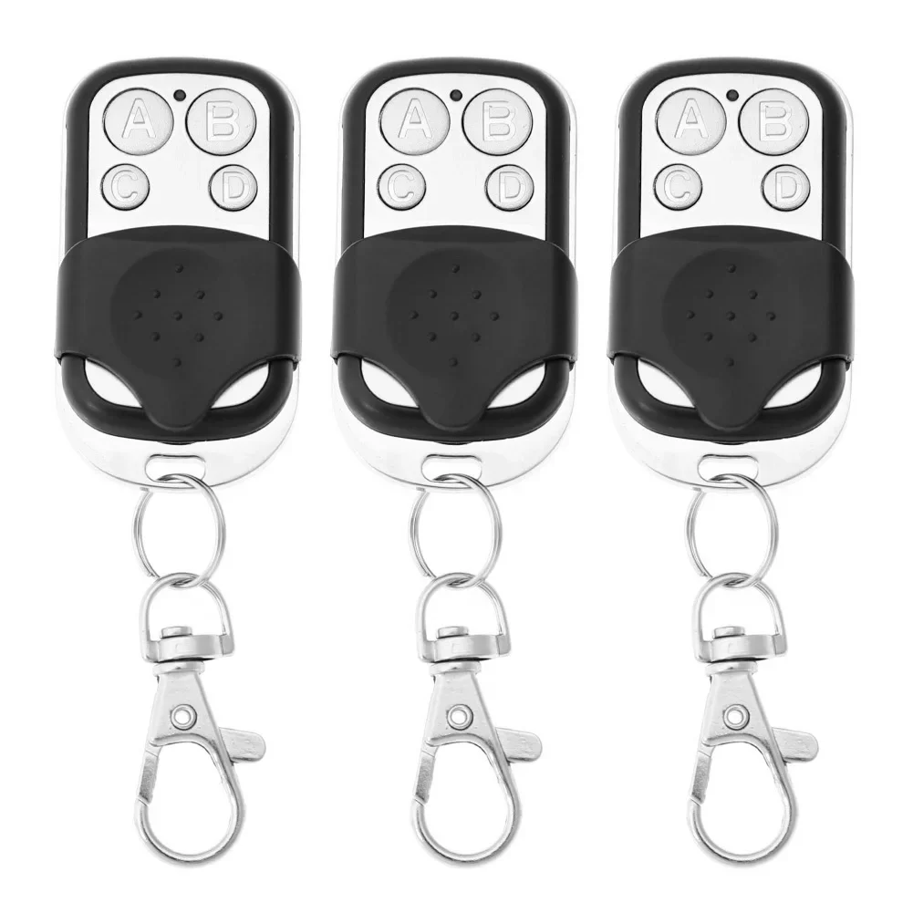 2pcs-3pcs-433MHz-Remote-Control-4CH-Car-Key-Garage-Door-Gate-Opener ...