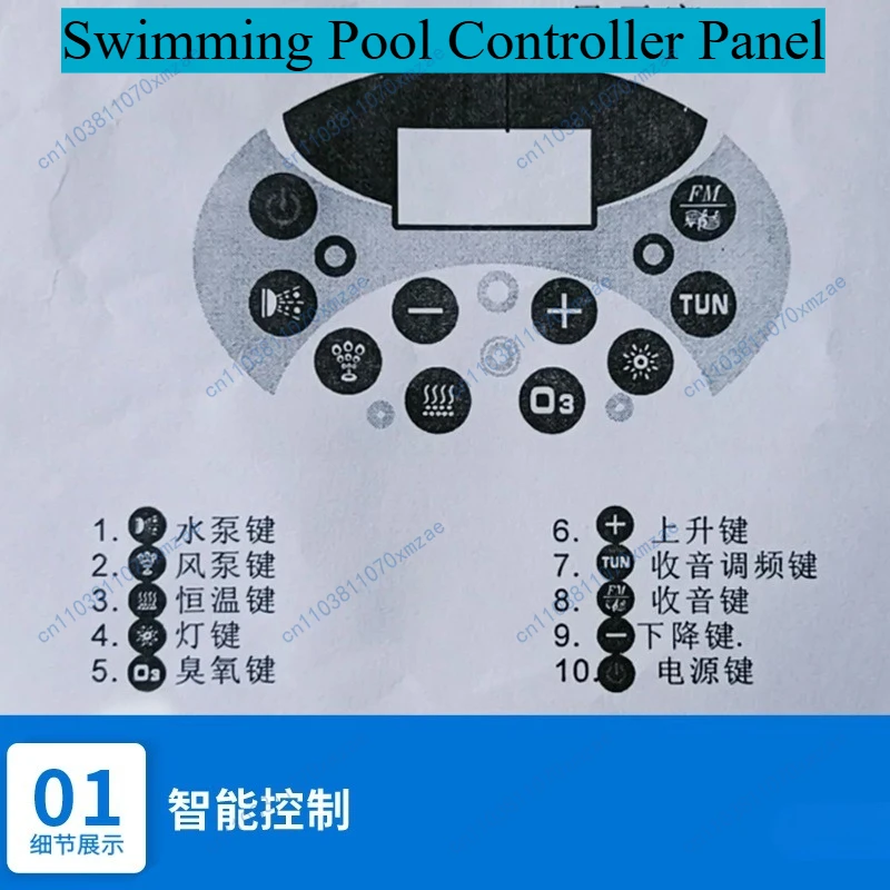 For Bathtub Pool Thermostat Replacement Accessories Swimming Pool ...