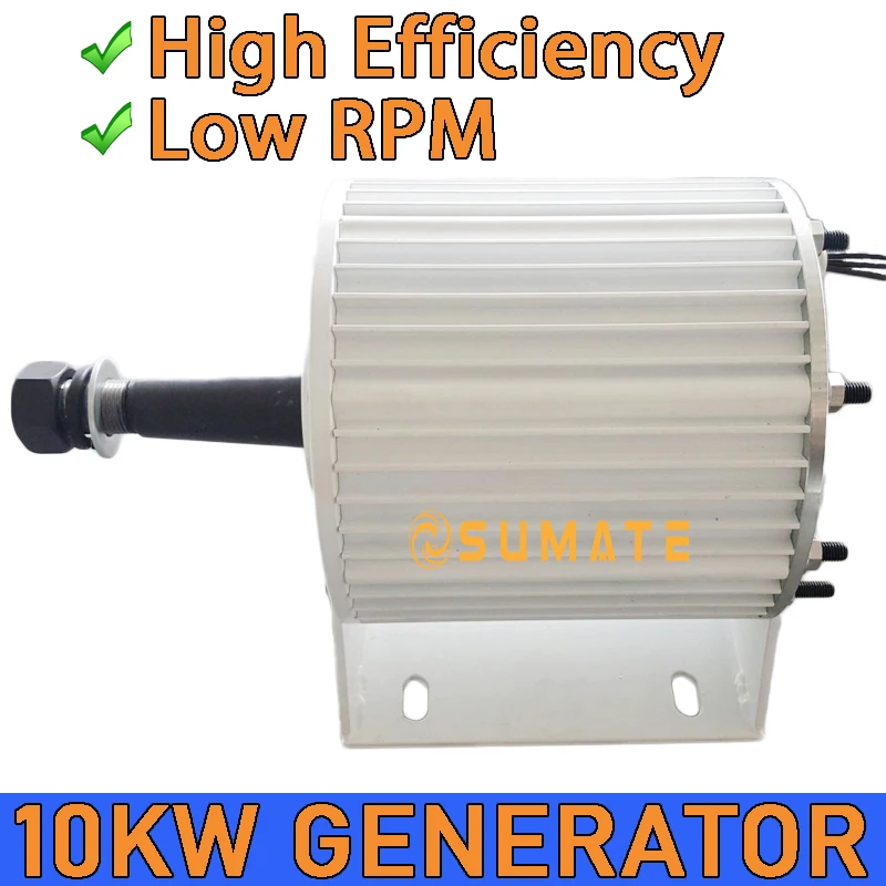 600RPM-10KW-High-Efficiency-Generator-10000W-24V-48V-96V-220V-240V ...