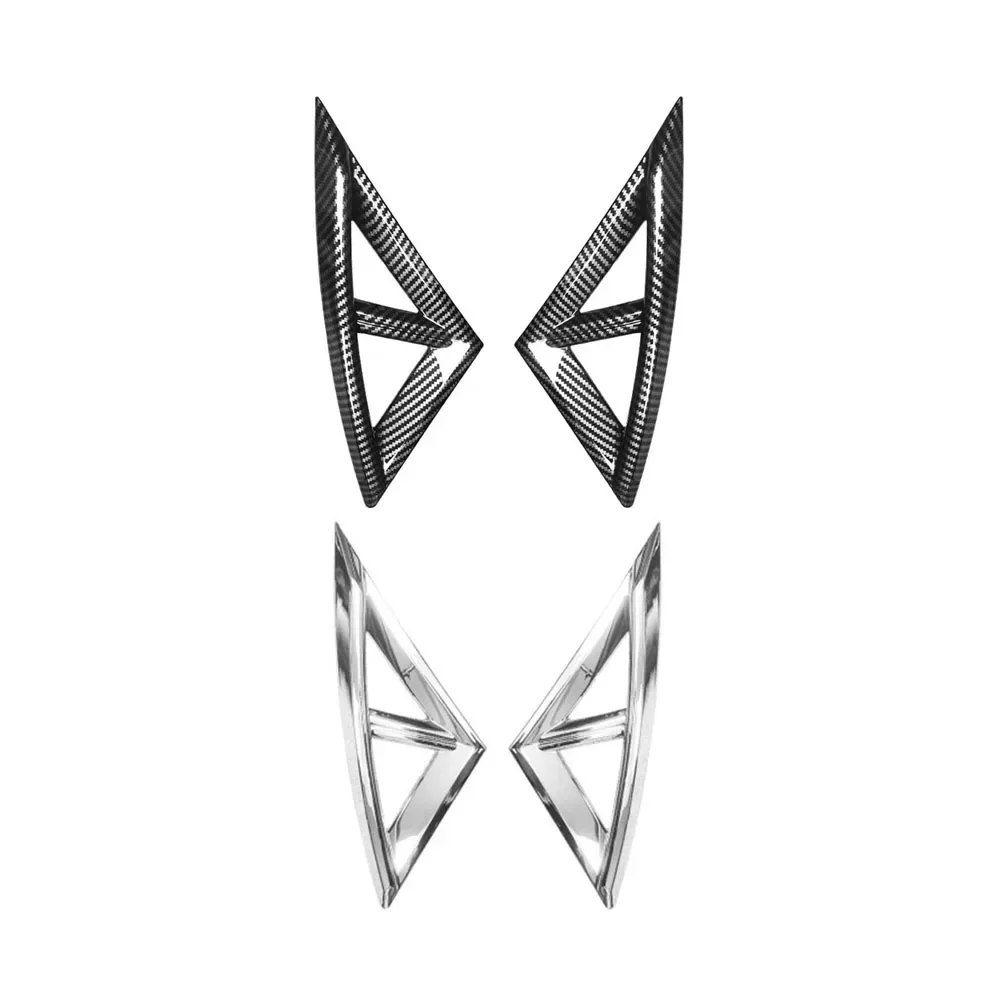 Car Front Fog Lamp Cover ABS Air Hole Decoration Frame For Hyundai ...