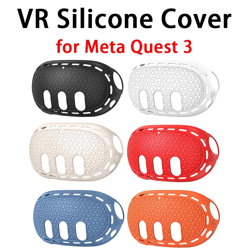 for-Meta-Quest-3-Silicone-Cover-VR-Headset-Anti-scratch-Protection-Case ...