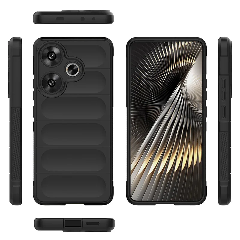 Soft Liquid Silicone Shockproof Phone Case – Anti-Fall Protection Back ...