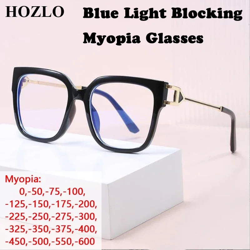Vintage-Anti-blue-light-Optical-Myopia-Glasses-Women-Luxury-Brand ...