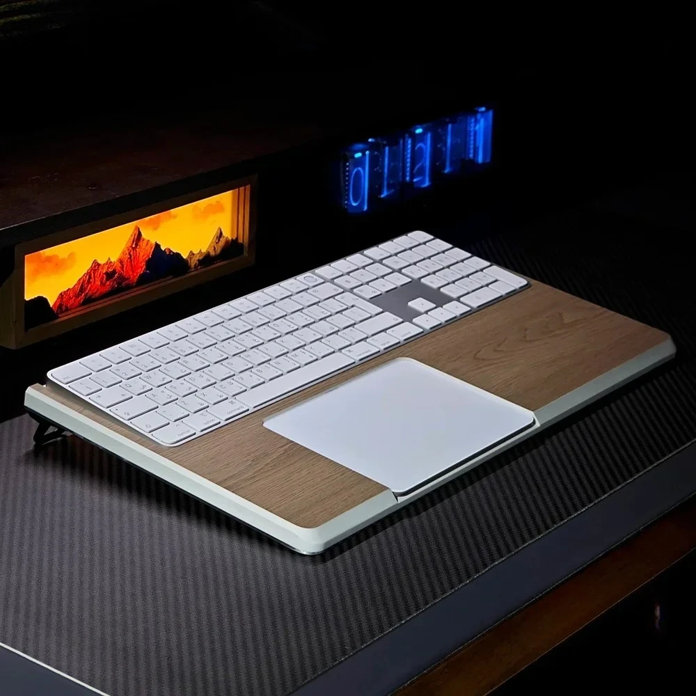 Wrist Support Pad Customized Keyboard & Trackpad Integrated Base Office ...