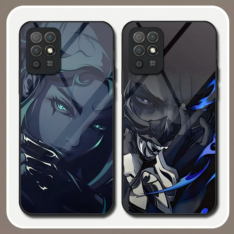 Valorant Game Character Art Phone Case Tempered Glass For Huawei P30 ...