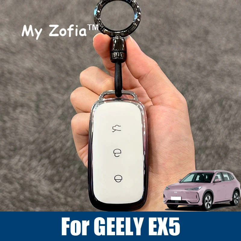 For Geely EX5 Galaxy E5 2024 2025 2026 Soft TPU Car Smart Key Cover Key ...
