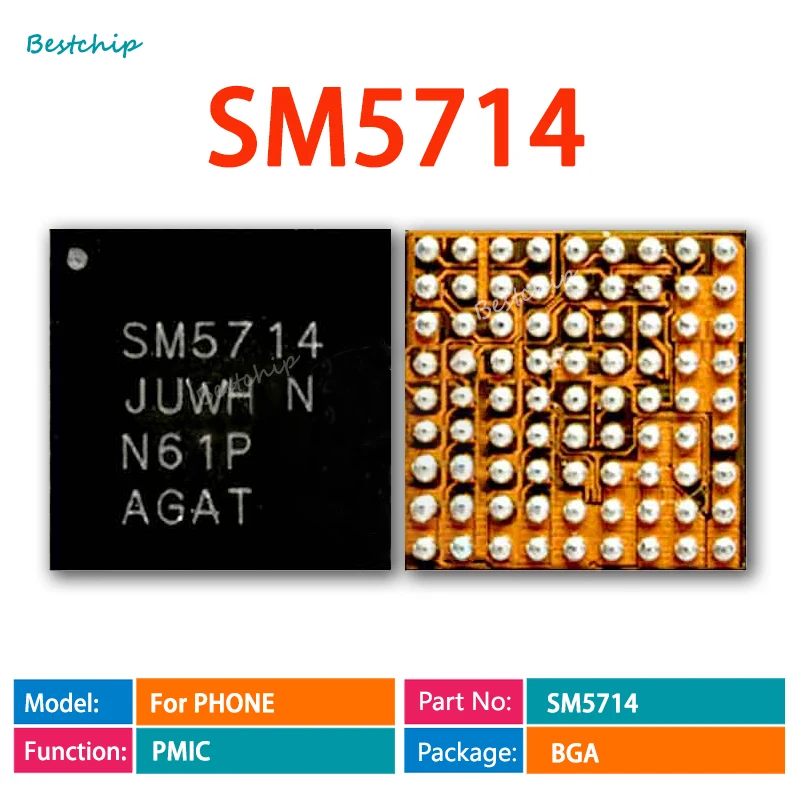 5-10pcs-Lot-SM5714-Charging-IC-Chip-For-Samsung-A8S-G8870-A125-Galaxy ...