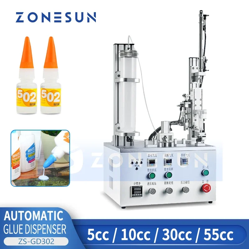 ZONESUN-Glue-Dispenser-Syringe-Filling-Grease-Adhesive-Paste-Sealant ...