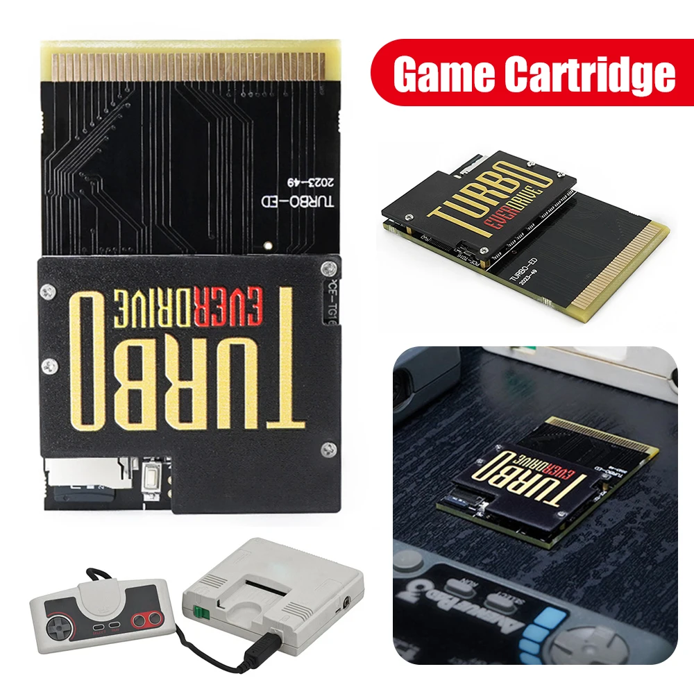 For-PCE-Turbo-GrafX-600-in-1-Flash-Card-Flash-Drive-Memory-Card ...