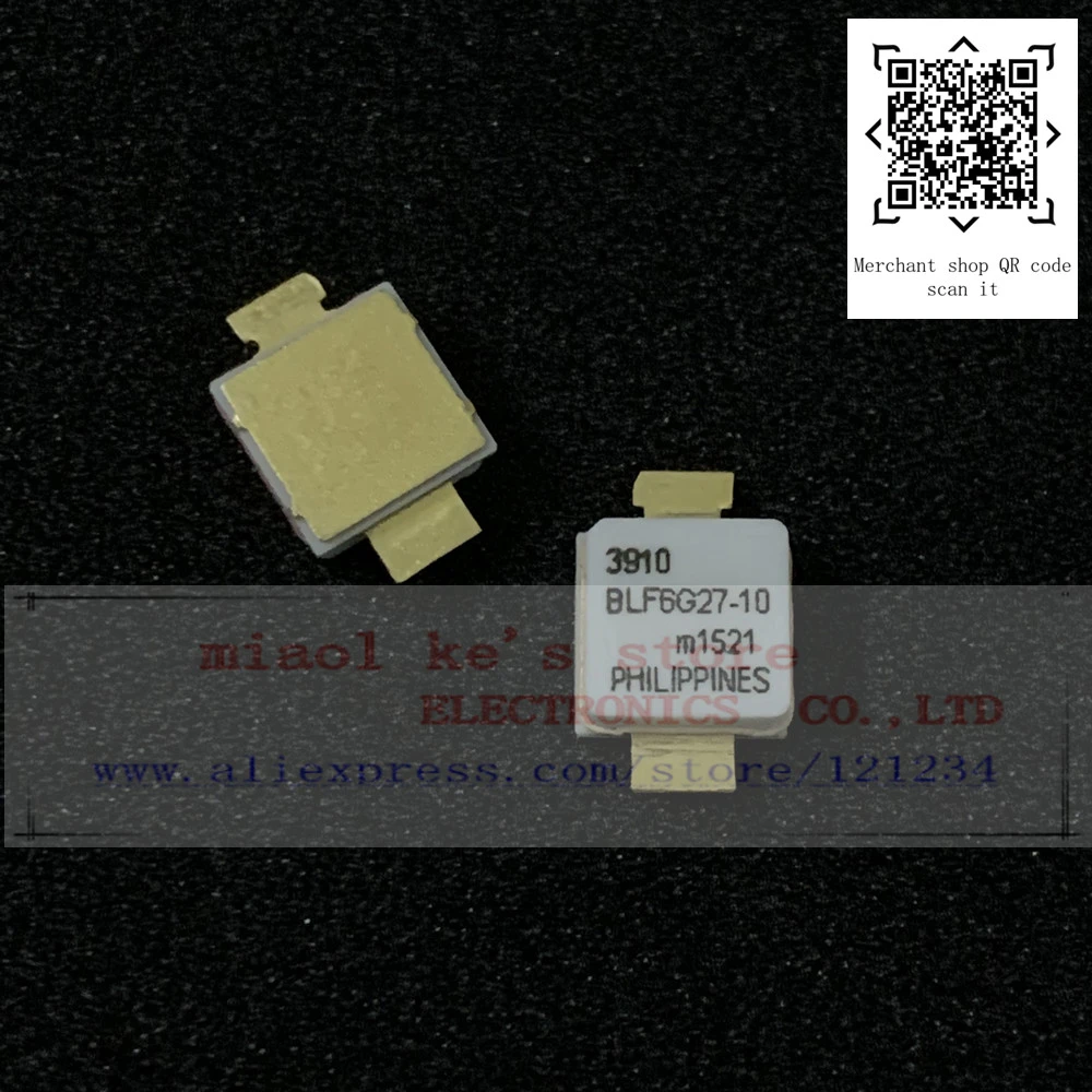 Transistor LDMOS de potencia, 100% Original: BLF6G27 10 [28V, 10W, 2500MHz a 2700MHz, SOT975B ...