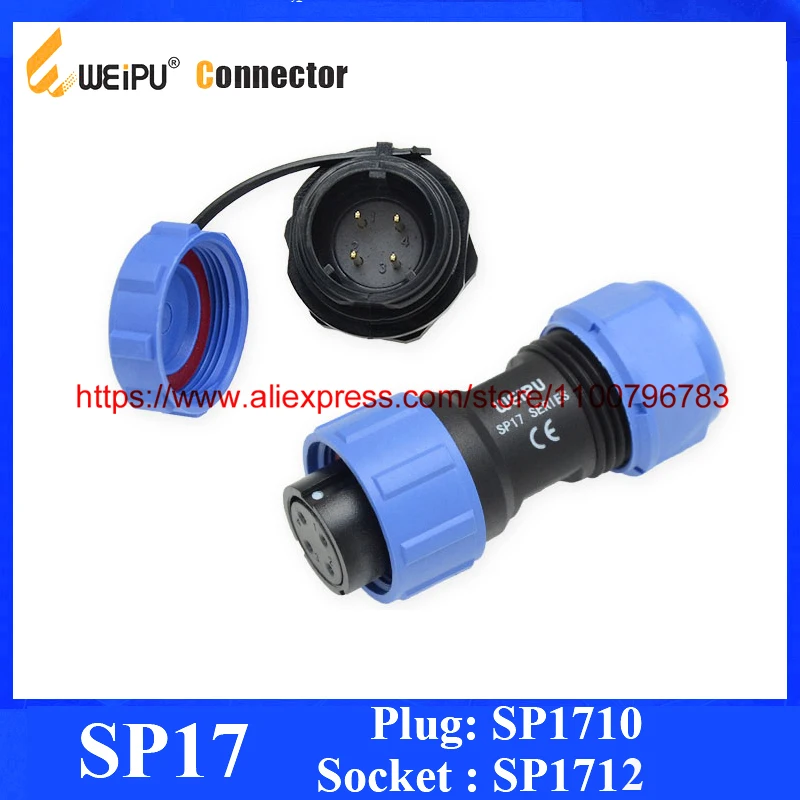 Original-Weipu-SP17-Connector-2-3-4-5-7-9-10-Pin-Docking-Female-Male ...