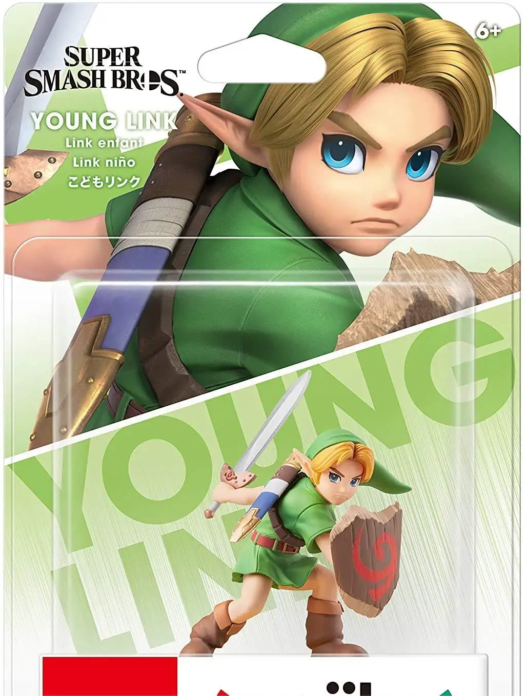 Figura de acción del joven Link Ganondorf Sheik de Super Smash Bros ...