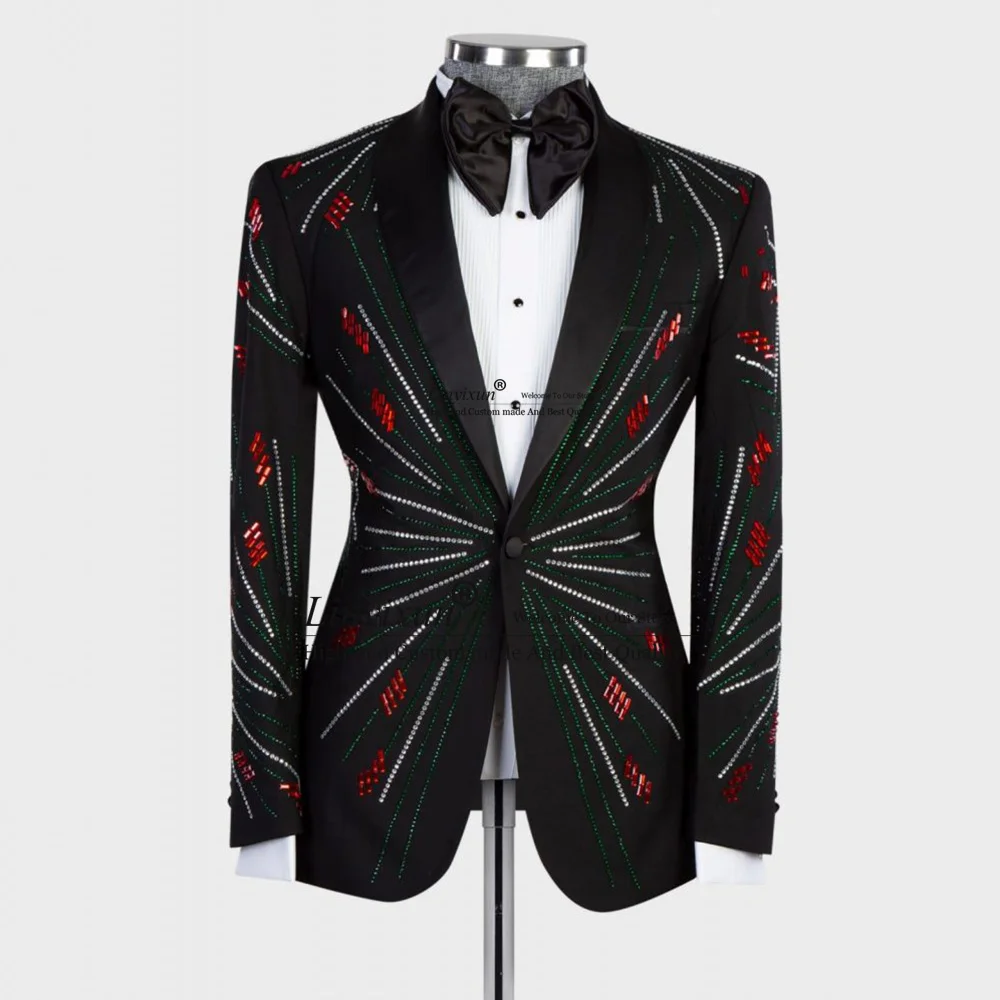 Luxury-Designer-Tuxedos-Men-Suits-2-PCS-Groom-Wedding-Dinner-Party-Prom ...