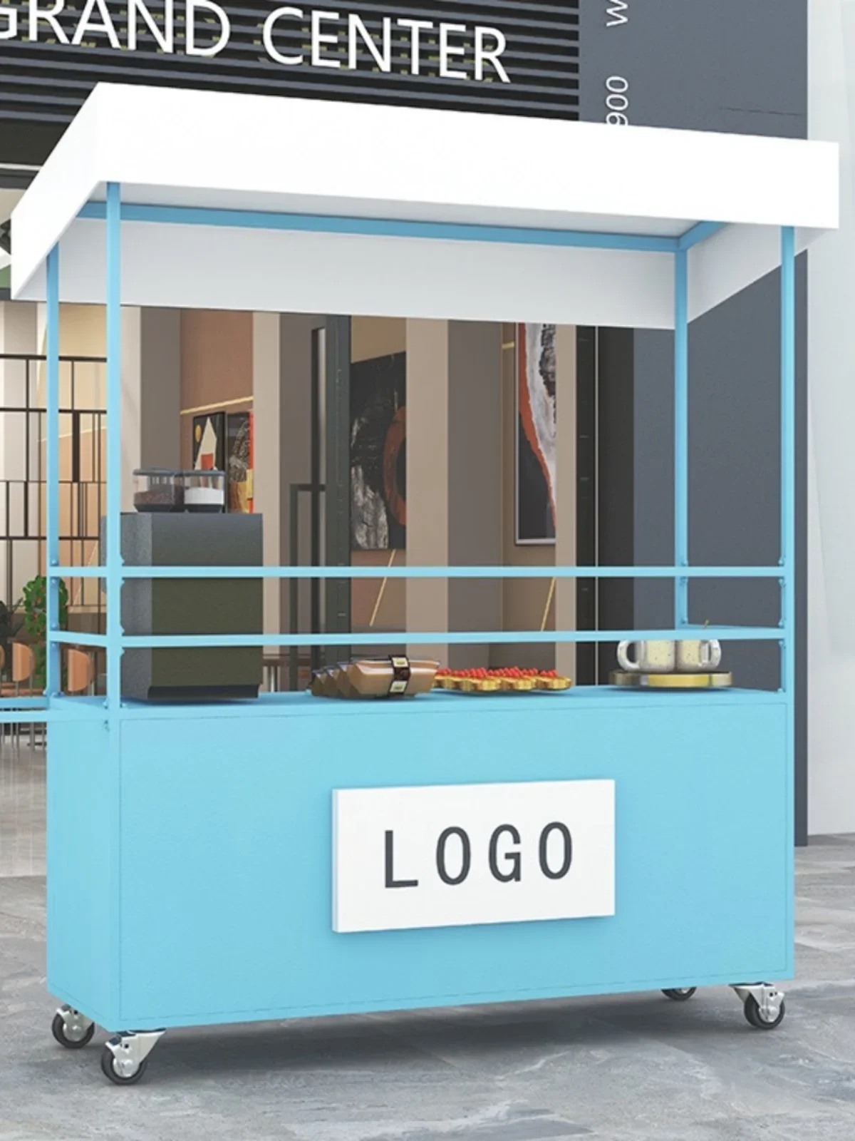 Mobile-Stall-Car-Night-Market-Stall-Small-Cart-Outdoor-Stall-Mobile ...