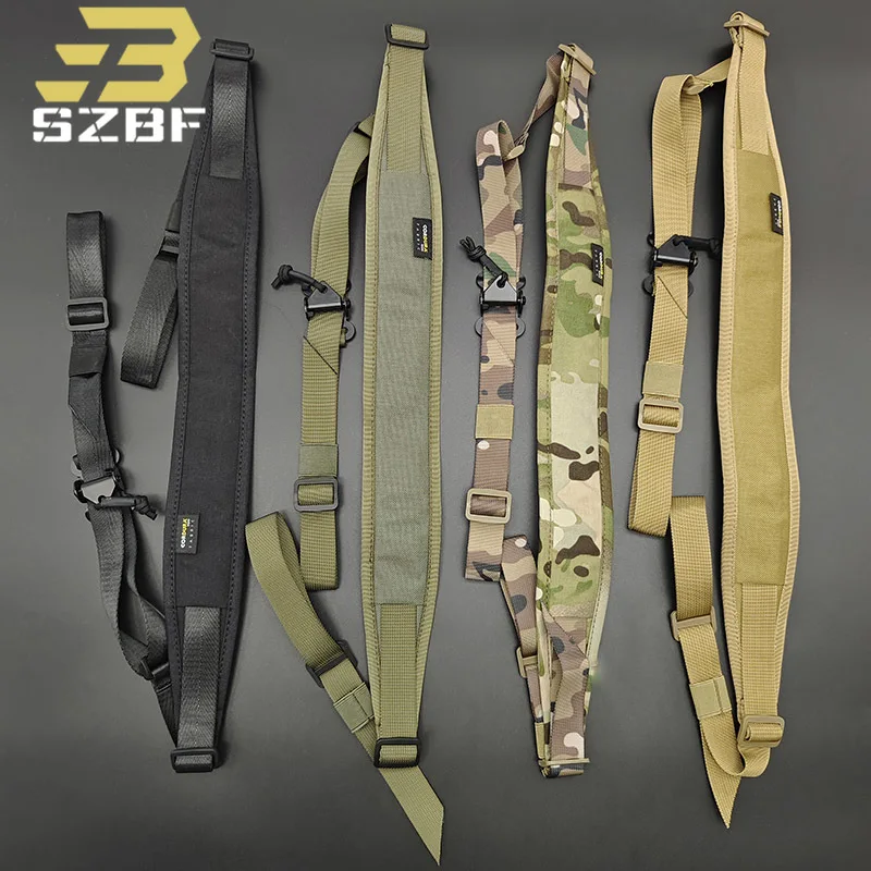 Tactical-Rifle-Sling-1-2-Point-Crossbody-Rope-Airsoft-Hunting-Gun-Strap ...