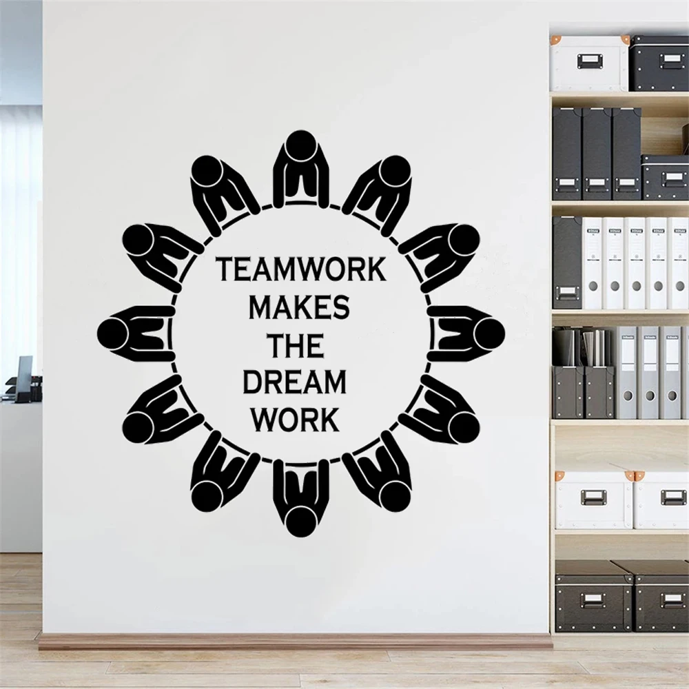 Teamwork Makes The Dreamwork Poster