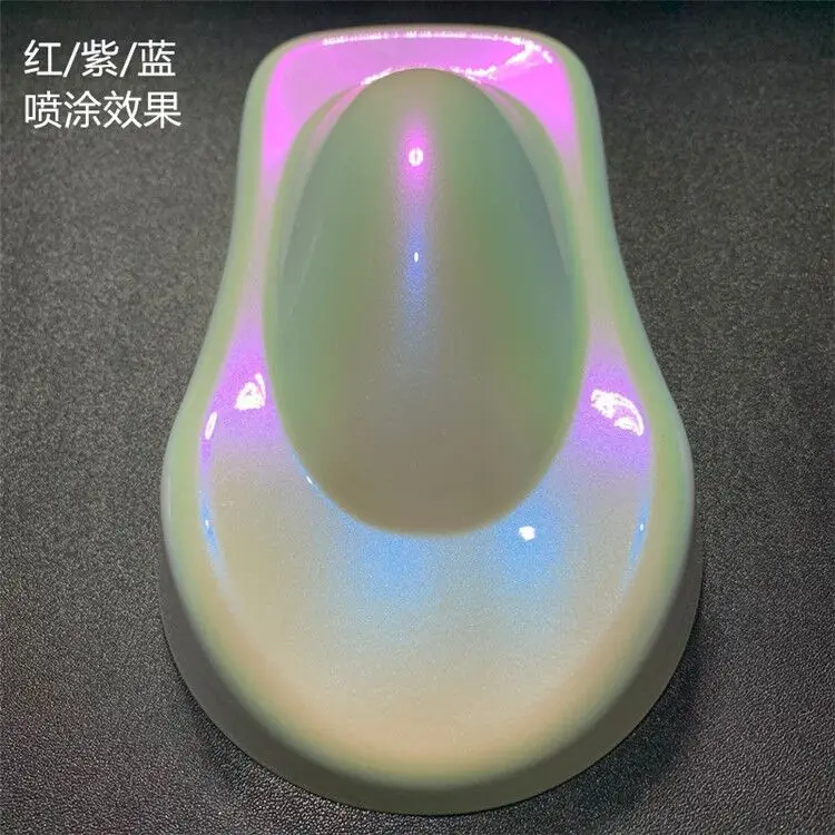 25g/Bag Rainbow Iridescent Color Changing Chameleon car paint pearl ...