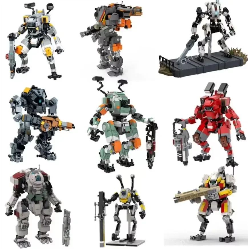 NEW Titanfalls 2 Ion-class Titan Reaper Titan BT-7274 Building Block ...