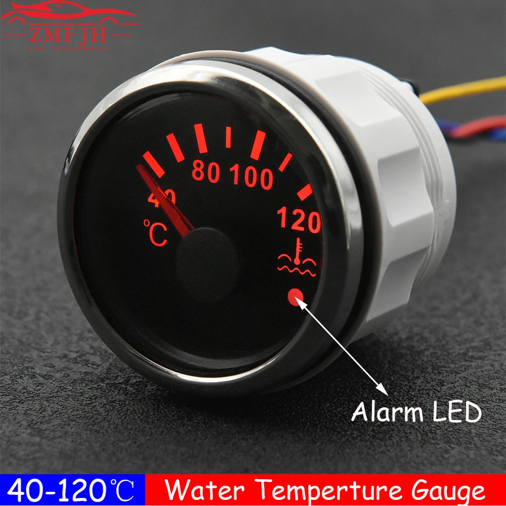 Waterproof-IP67-52mm-Water-Temperature-Gauge-with-Alarm-40-120Celsius ...