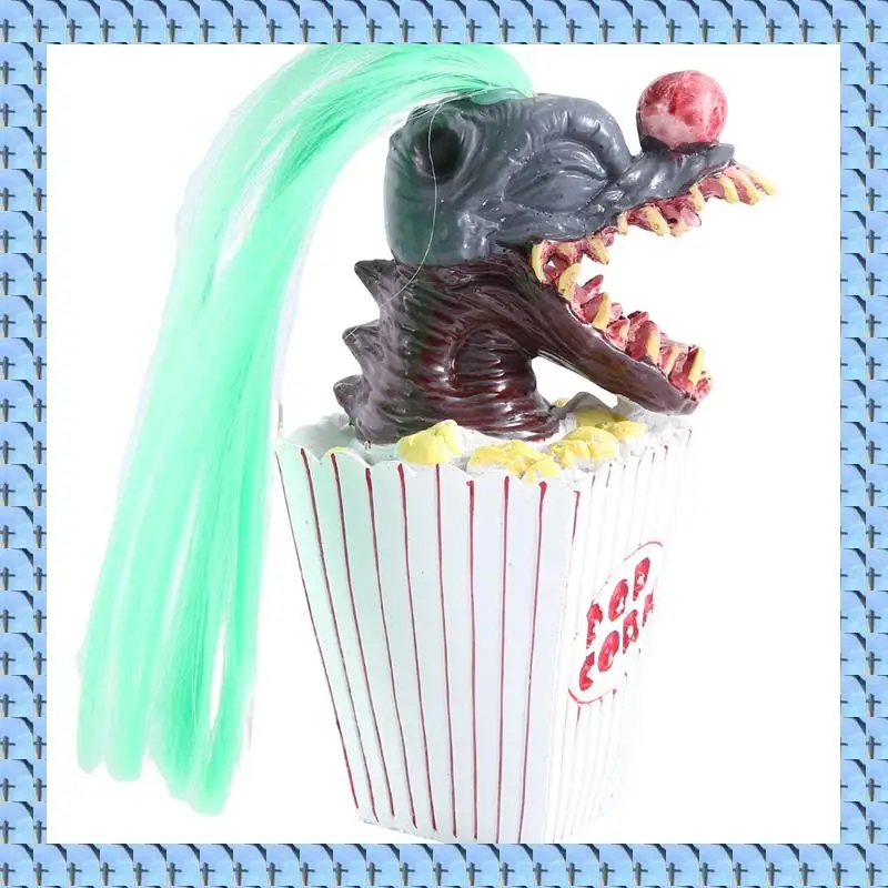 NOCM 1 PCS Halloween Clown Decoration Popcorn Clown Scary Clown Head ...