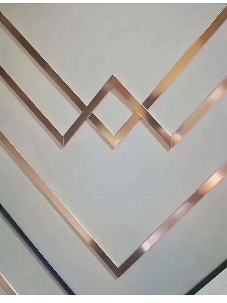 Self Adhesive PVC Decoration Lines Background Wall Edge Banding Strips ...