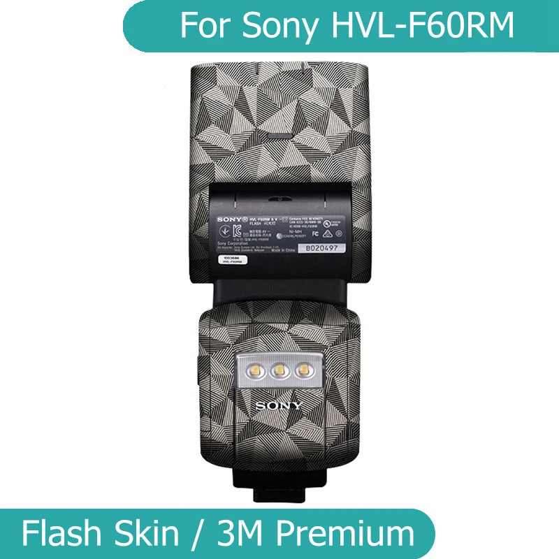 HVL F60RM Camera Flash Sticker Coat Wrap Protective Film Body Protector Skin For Sony F60RM ...