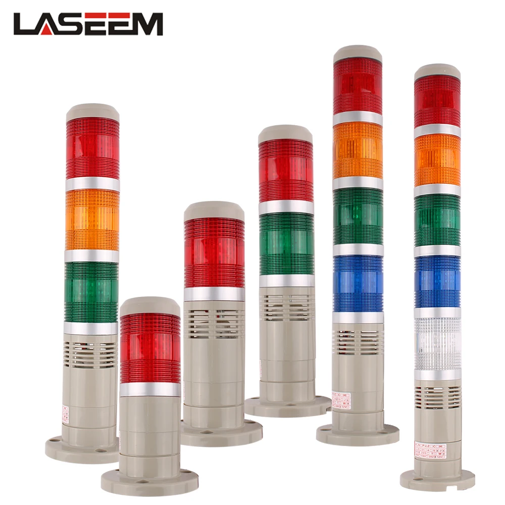 12v 24v Industrial Signal Tower Safety Stack Alarm Light Lgp505 Led ...