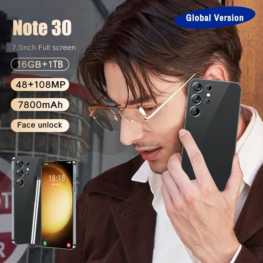 Nota-desbloqueado-30-Smartphone-Android-Celular-Vers-o-Global-5G-7-3 ...