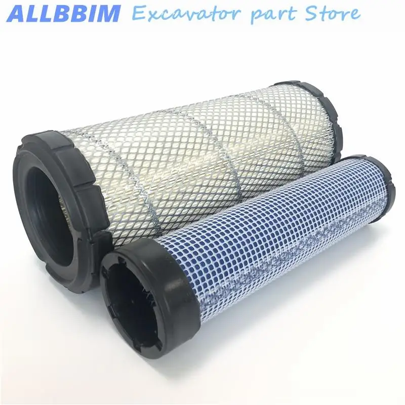 For Kobelco SK115 SK135S SK135SR Excavator accessories air filter air ...