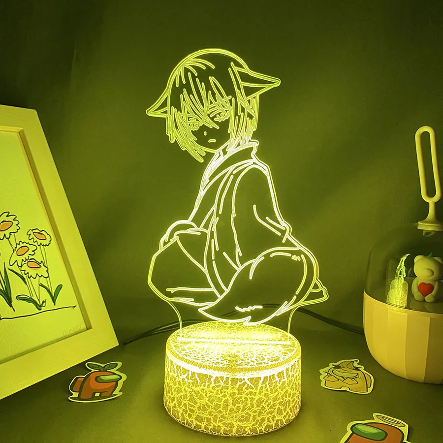 Kamisama Love Kiss Anime Figure Tomoe 3D LED Night Light Neon Colorful ...