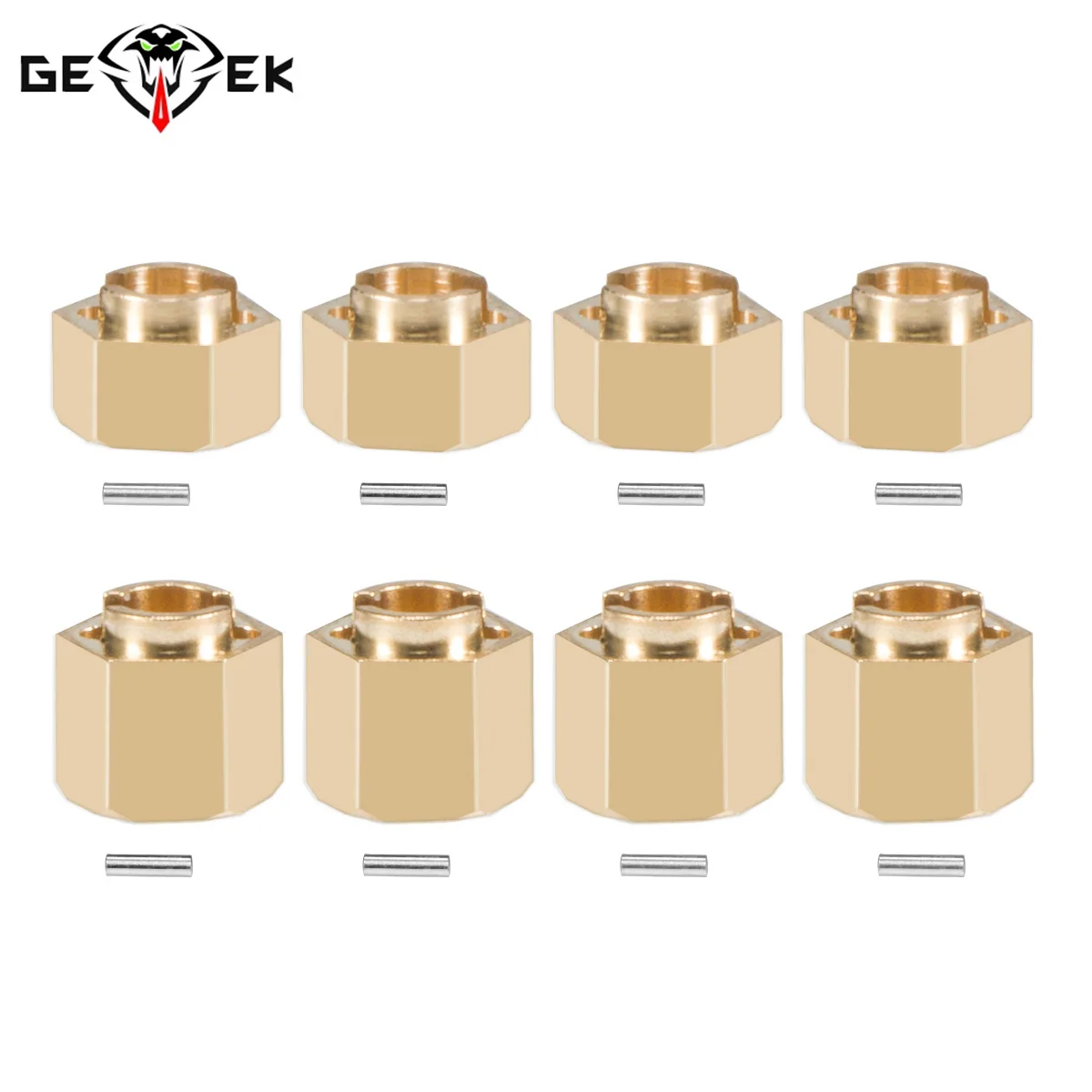 7MM-Brass-TRX4M-Hex-Extension-Wheels-Adapter-4mm-6mm-Thickness-for-1-18 ...