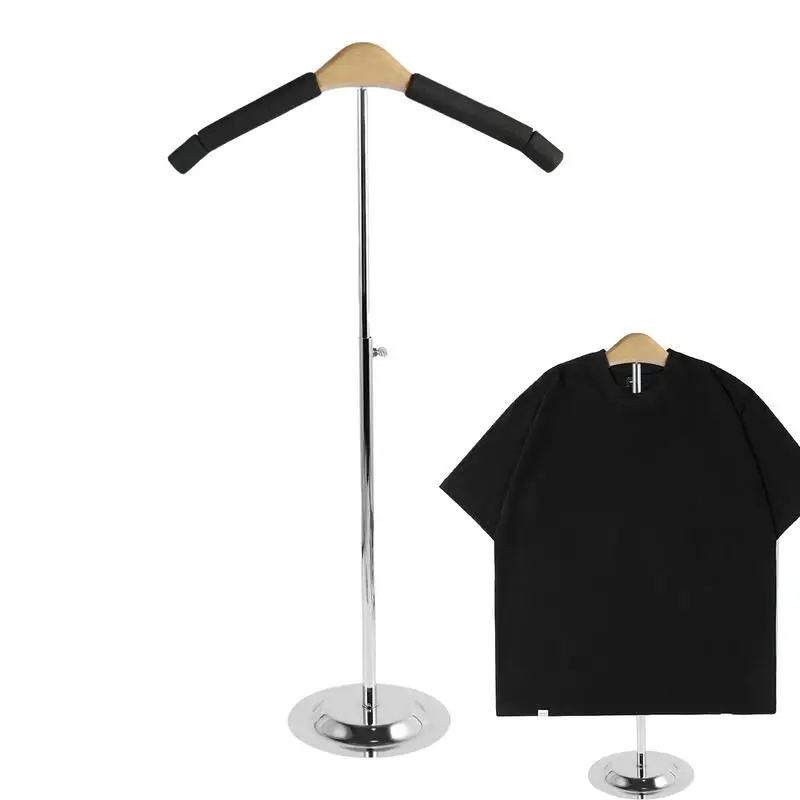 Adjustable-T-Shirt-Display-Stand-Clothing-T-bar-Adult-Shirt-Display ...