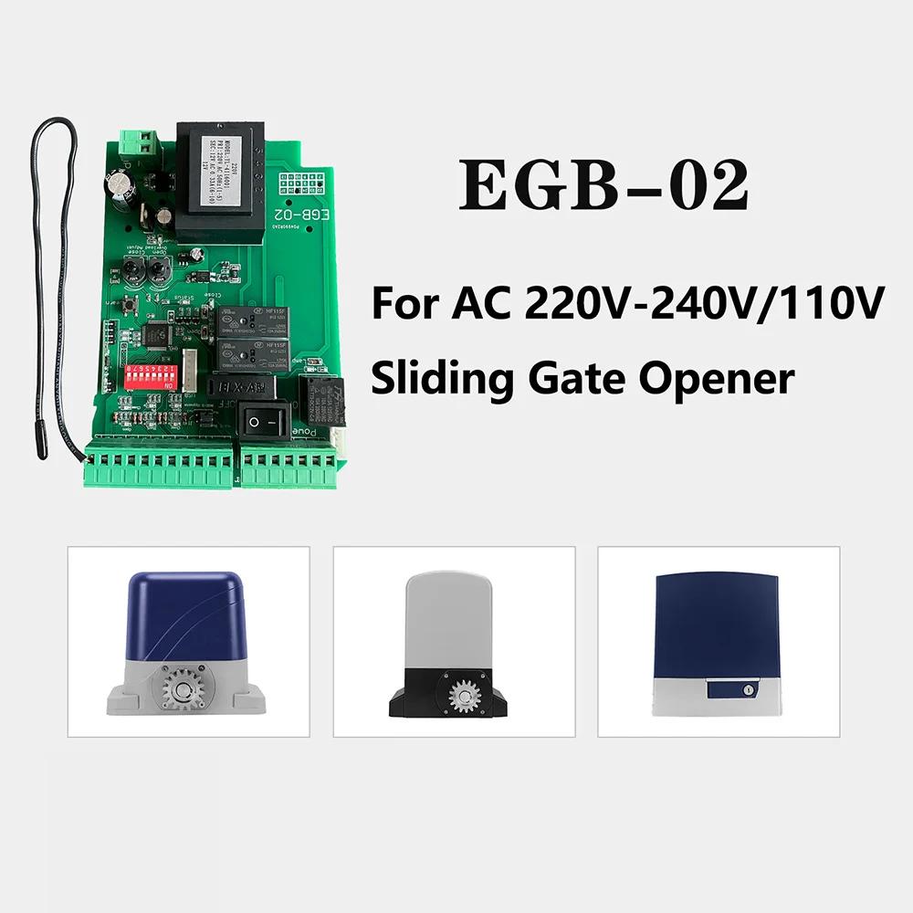 110V 220V Control Board For Motor Garage Door Roller Shutter Auto Gate ...