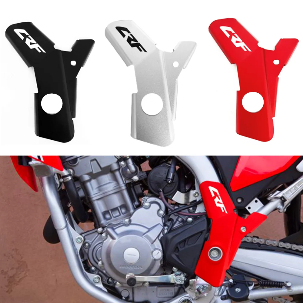 Motorcycle-accessories-CRF-LOGO-Frame-Guard-Cover-Protector-For-Honda ...
