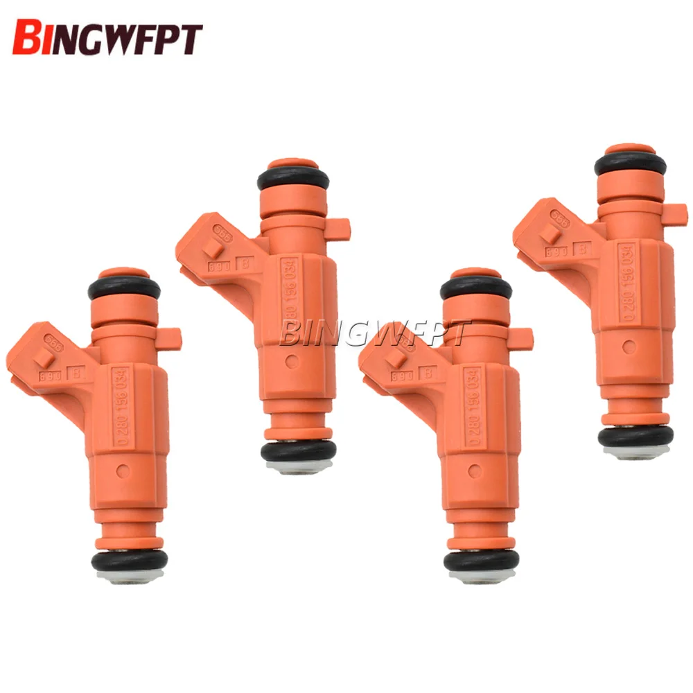4PCS-LOT-Fuel-Injector1984E9-0280156034-9638220380-for-Peugeot-1007-206 ...